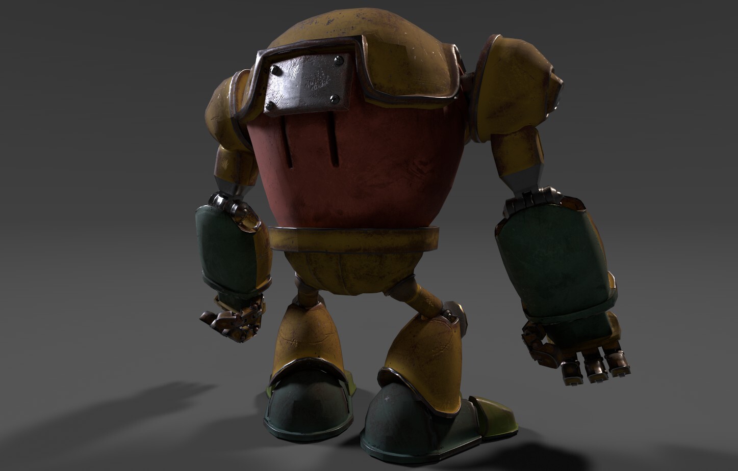 Laurédane Collin - 'Mongrol' ABC Warriors 3D Model