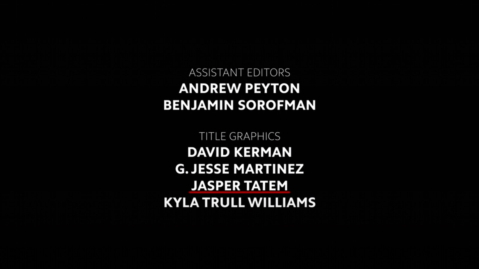 Jasper Tatem - Disney Insider Title Sequence