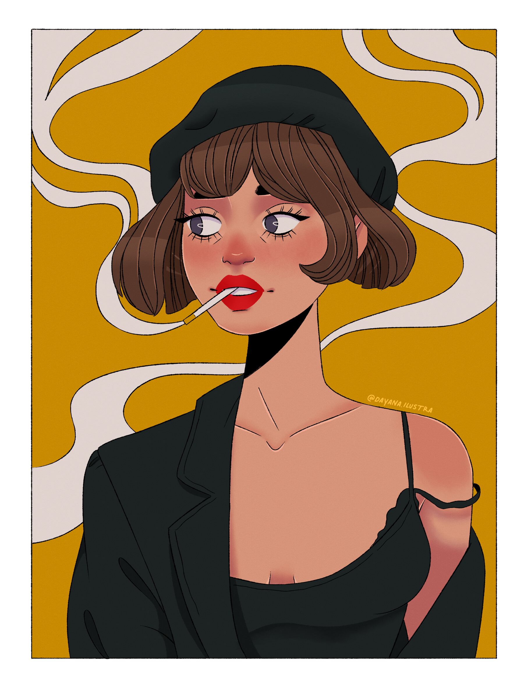 ArtStation - Smoking & Chill