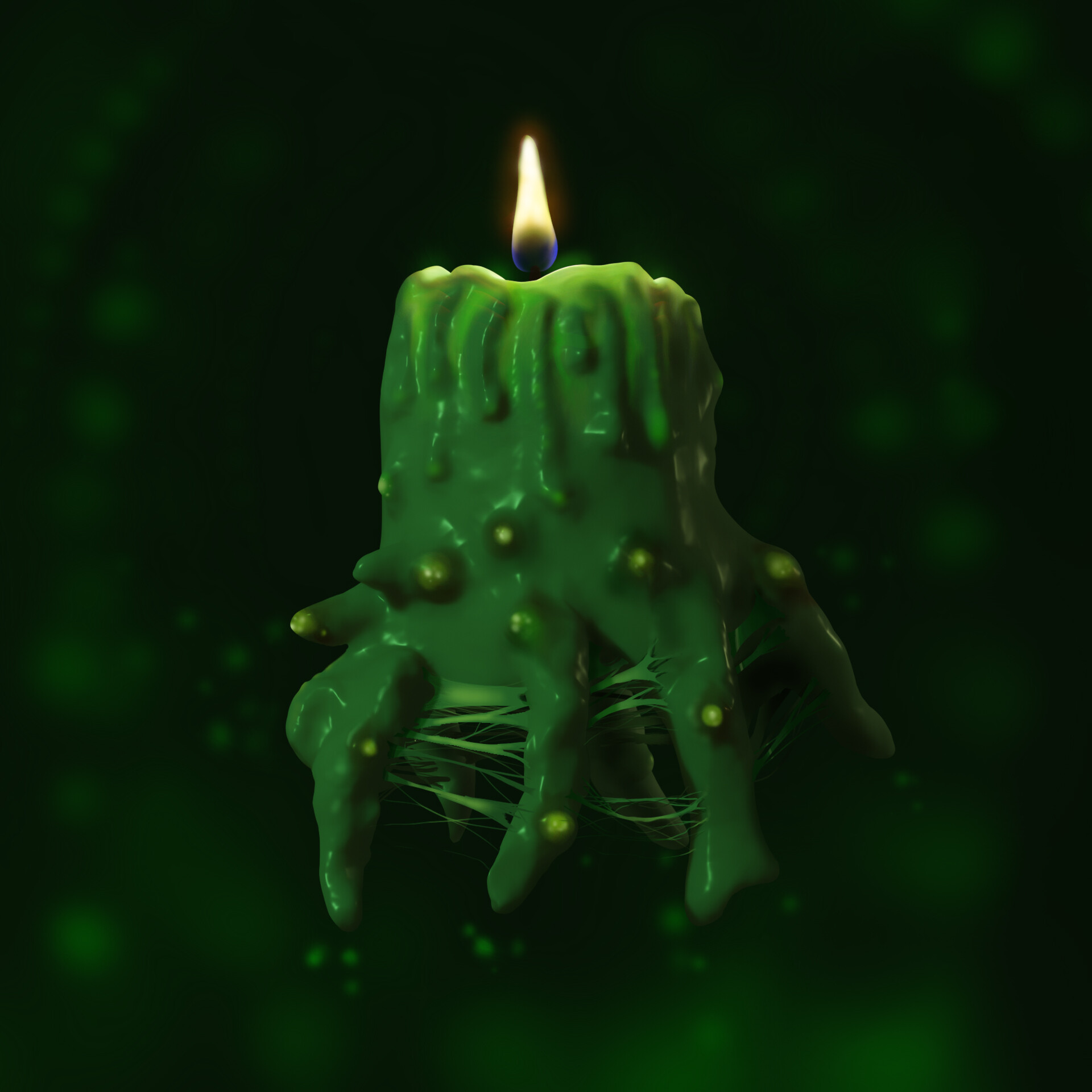 ArtStation - Mutant Candle