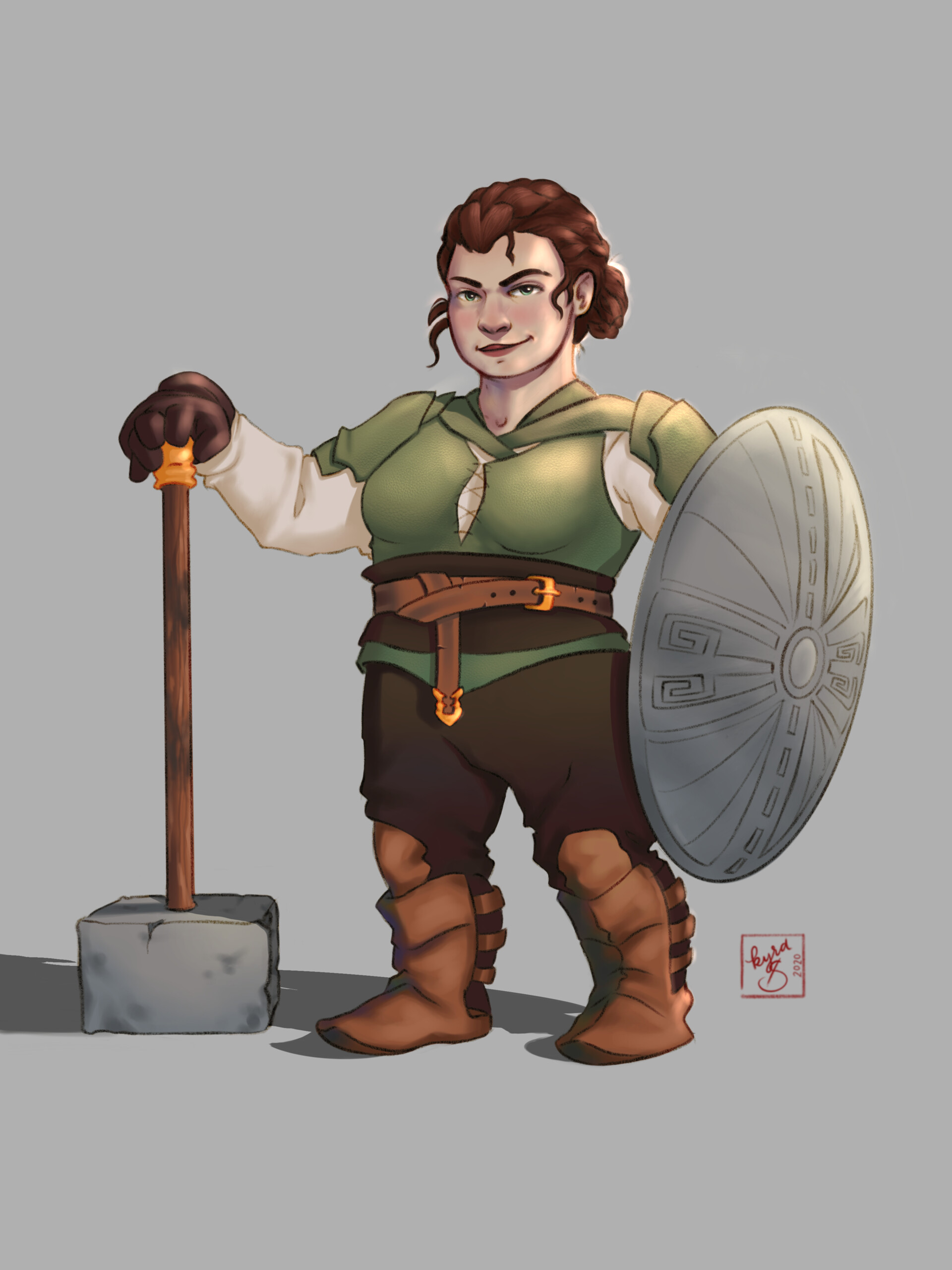 dnd dwarf fighter