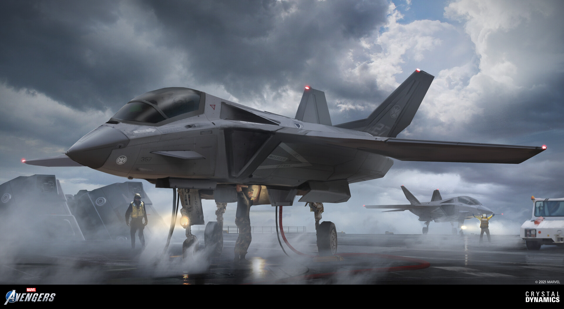 Brandon Stricker - Marvels Avengers : Shield Fighter Jet