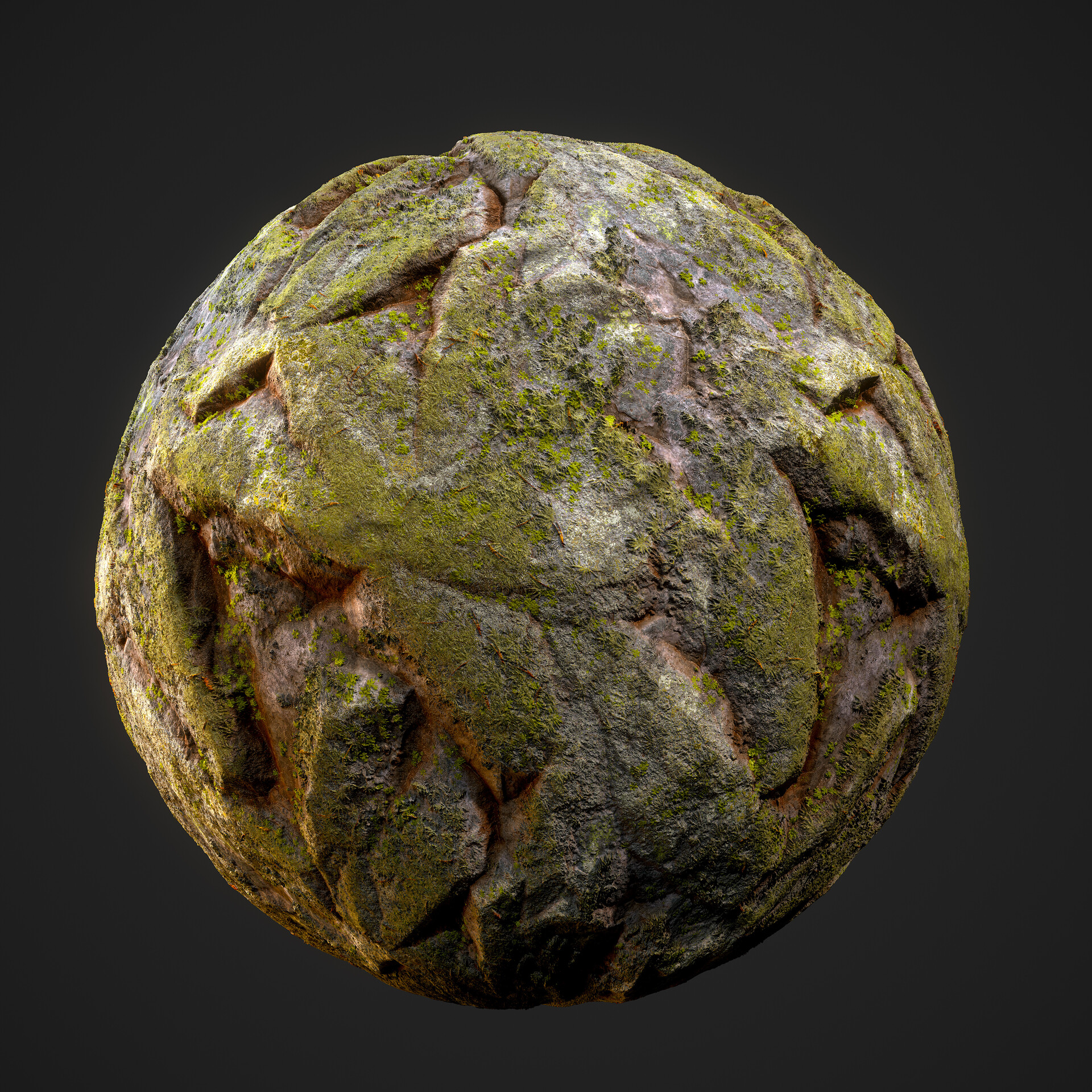 ArtStation - Mossy Rock_V1