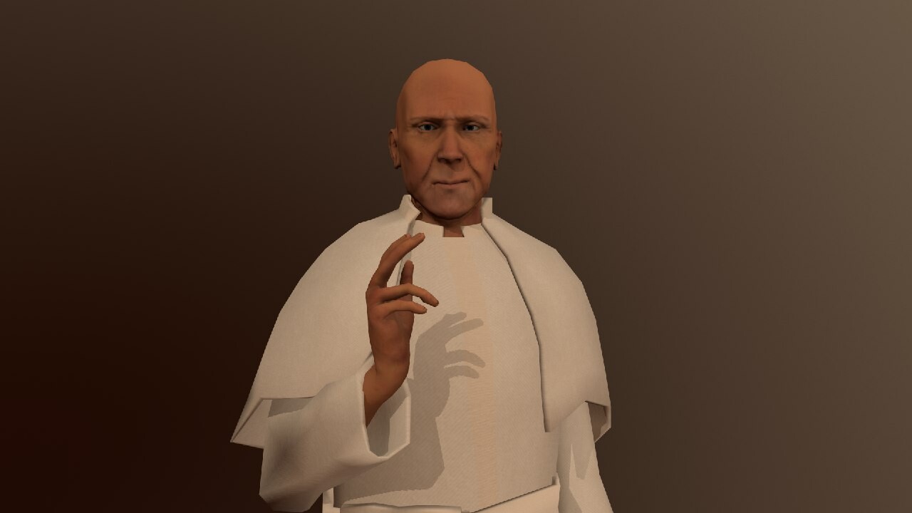 ArtStation - Corrupt Priest Game Character