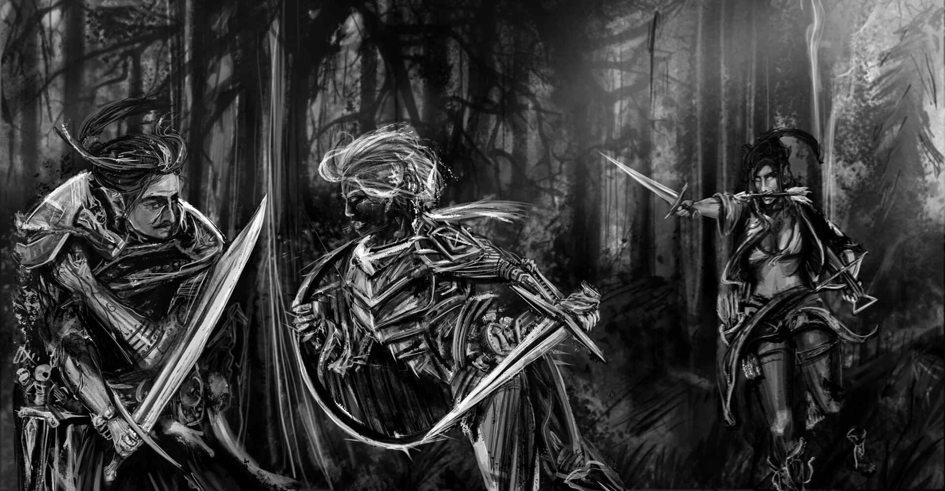 Levi Thomas - Style development and further concept study 4