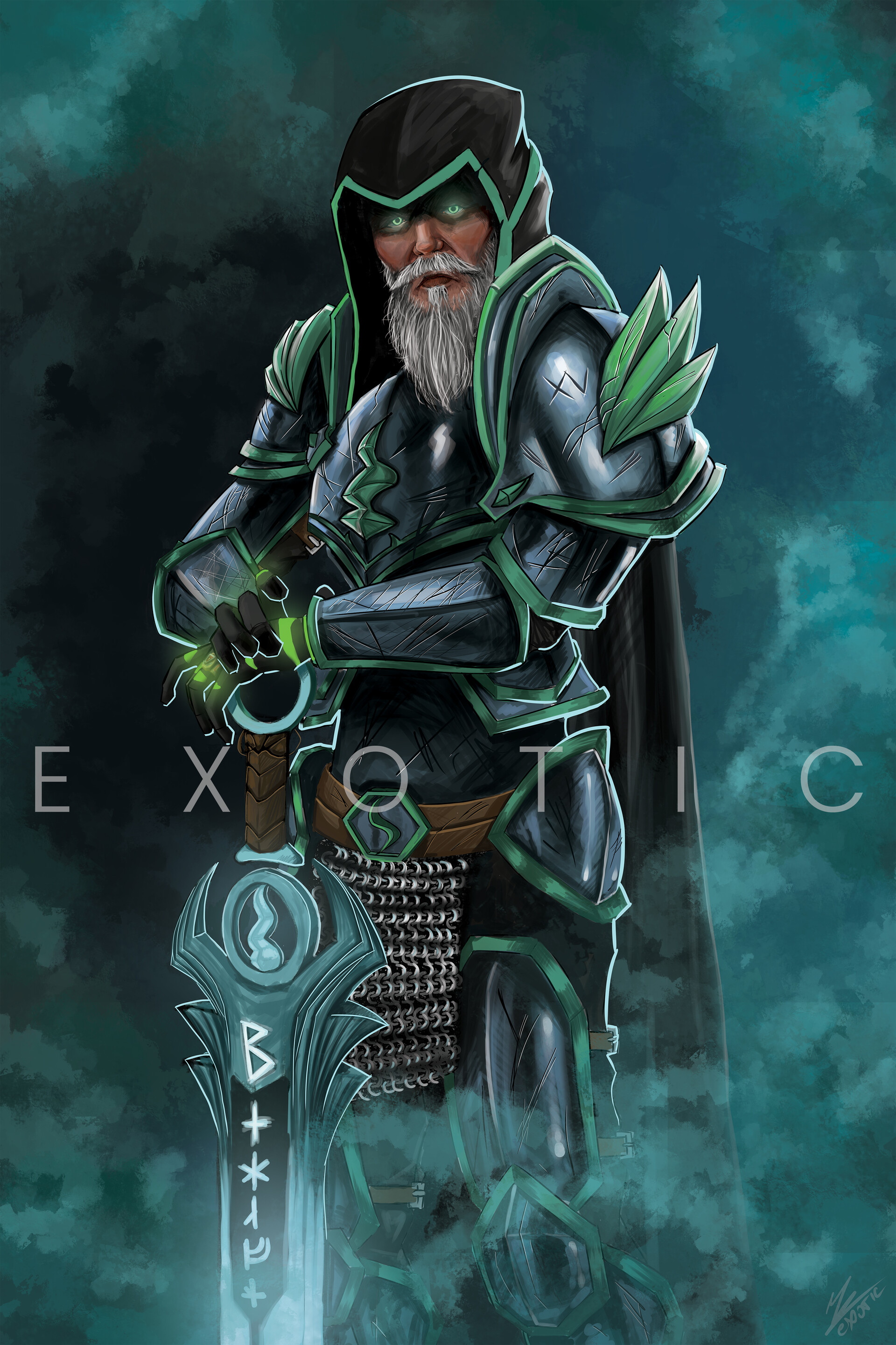 Matic Alič - Guthix Knight [Comission]