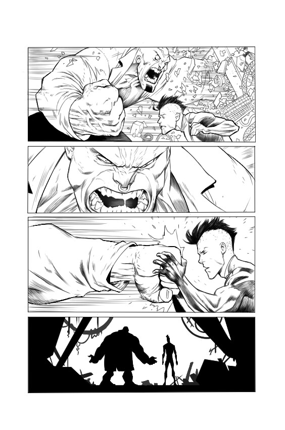 ArtStation - Inking Study