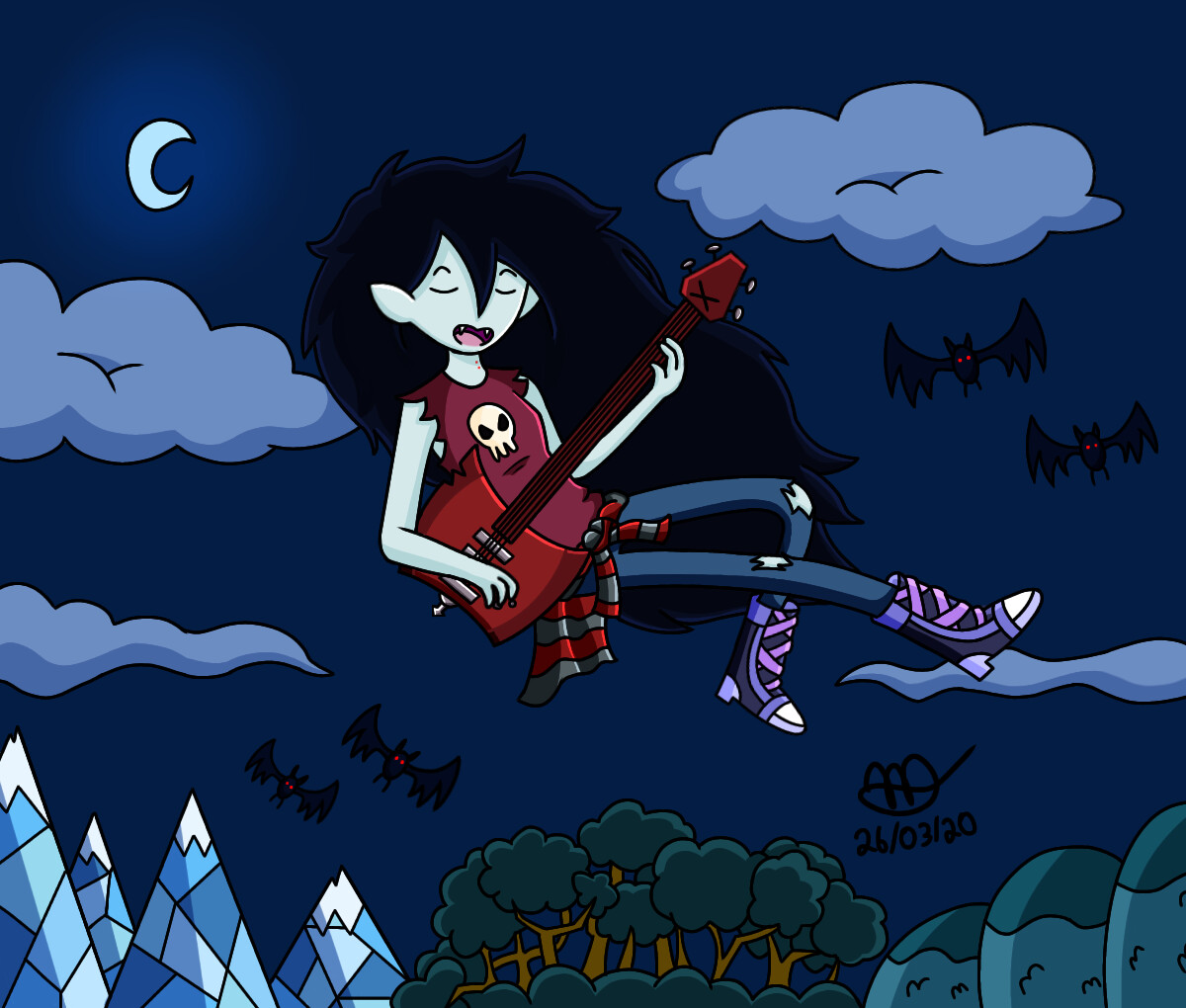 ArtStation - Marceline, the vampire queen!