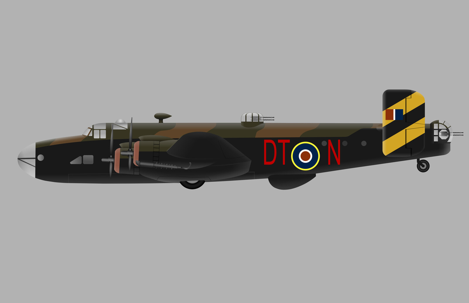 Timothy - Handley Page Halifax Heavy Bomber