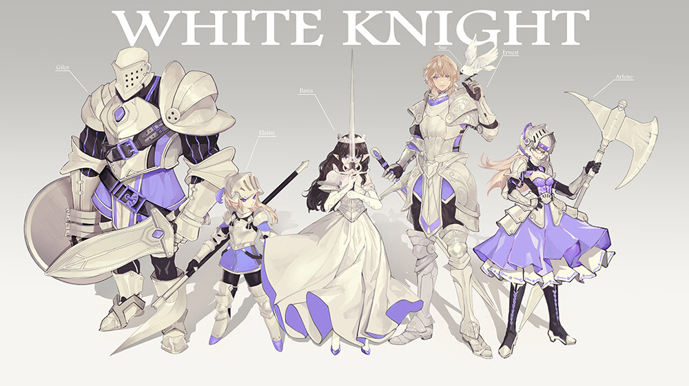 ArtStation - white knight