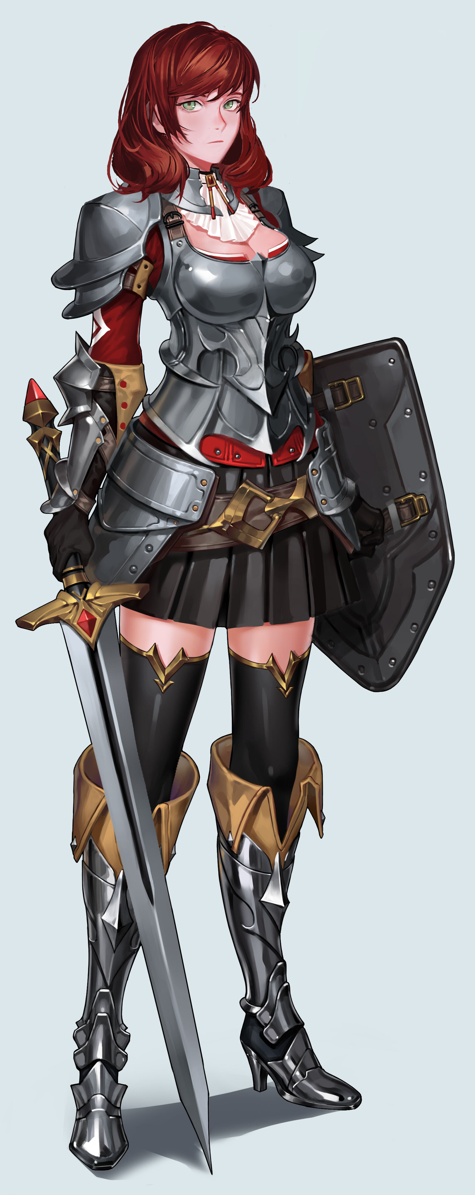 ArtStation - sword girl