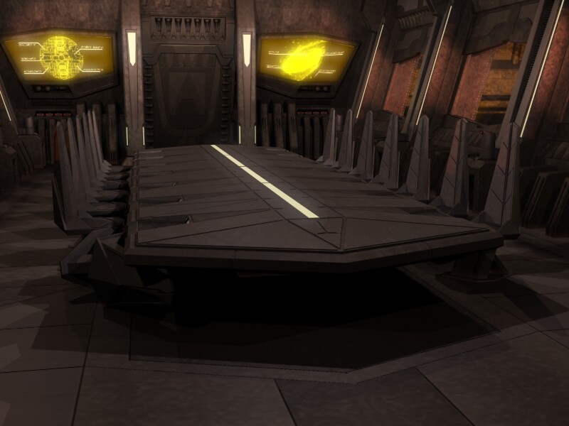 ArtStation - Mustafar's Control Board Room