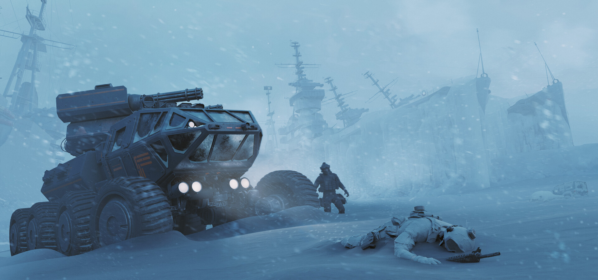 ArtStation - Nuclear winter 2