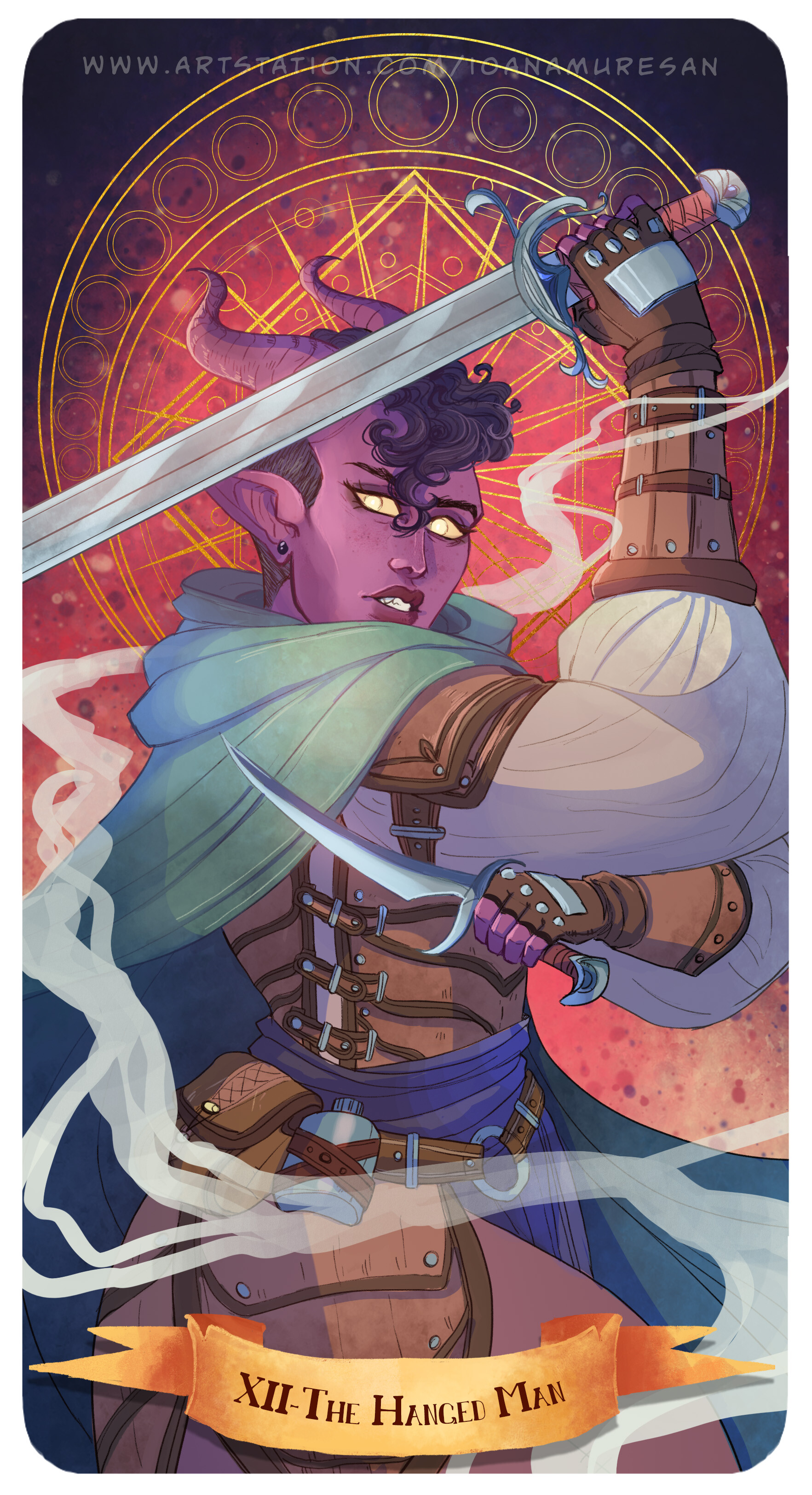 ArtStation - Tiefling character Commission