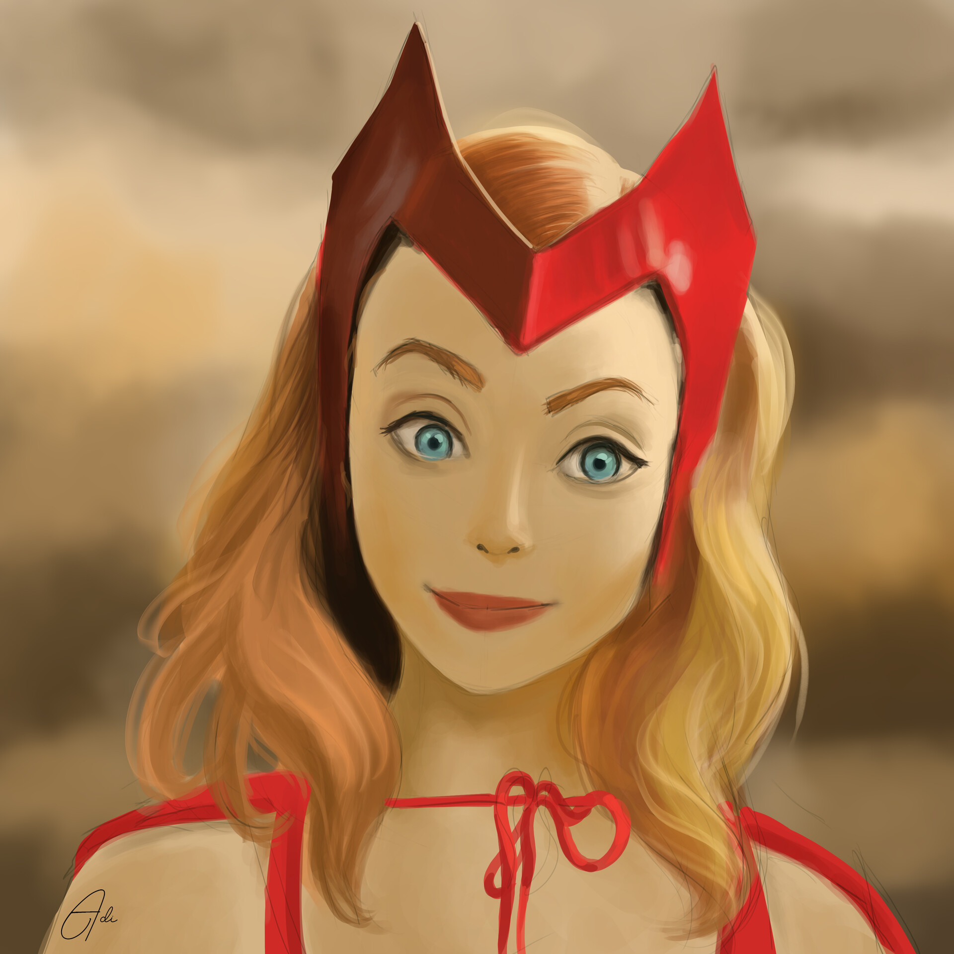 ArtStation - Wanda Maximoff