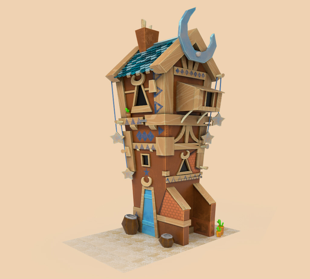 ArtStation - Moon House