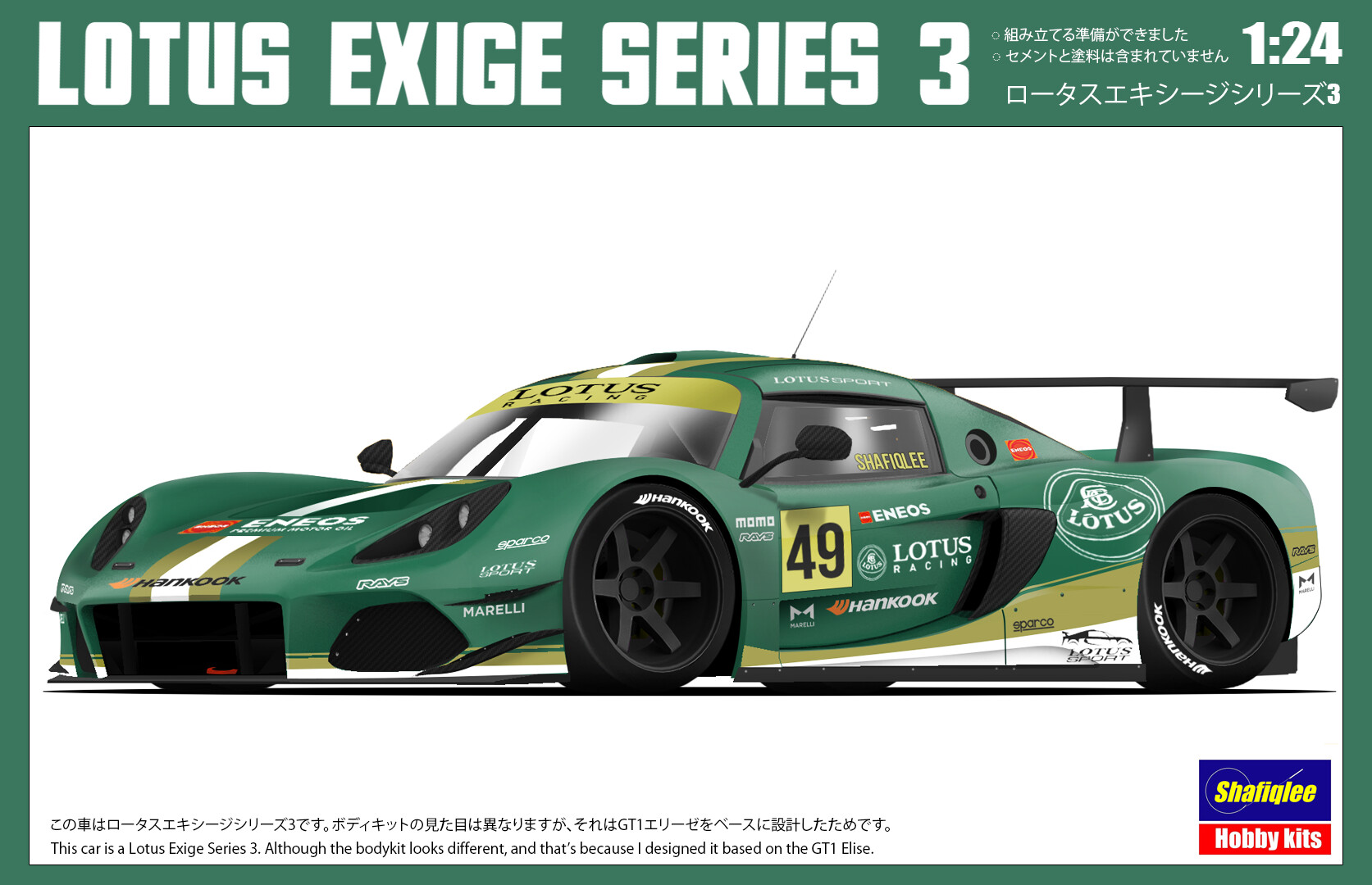 Shafiq Lee - Scale Model box covers concept