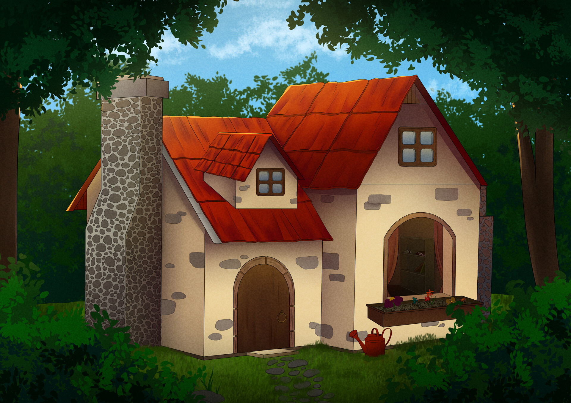 ArtStation - Sweet House