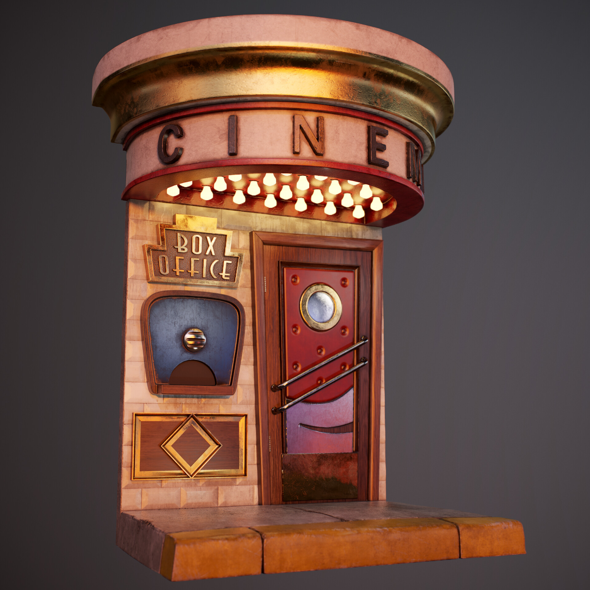 ArtStation - Cinema Door