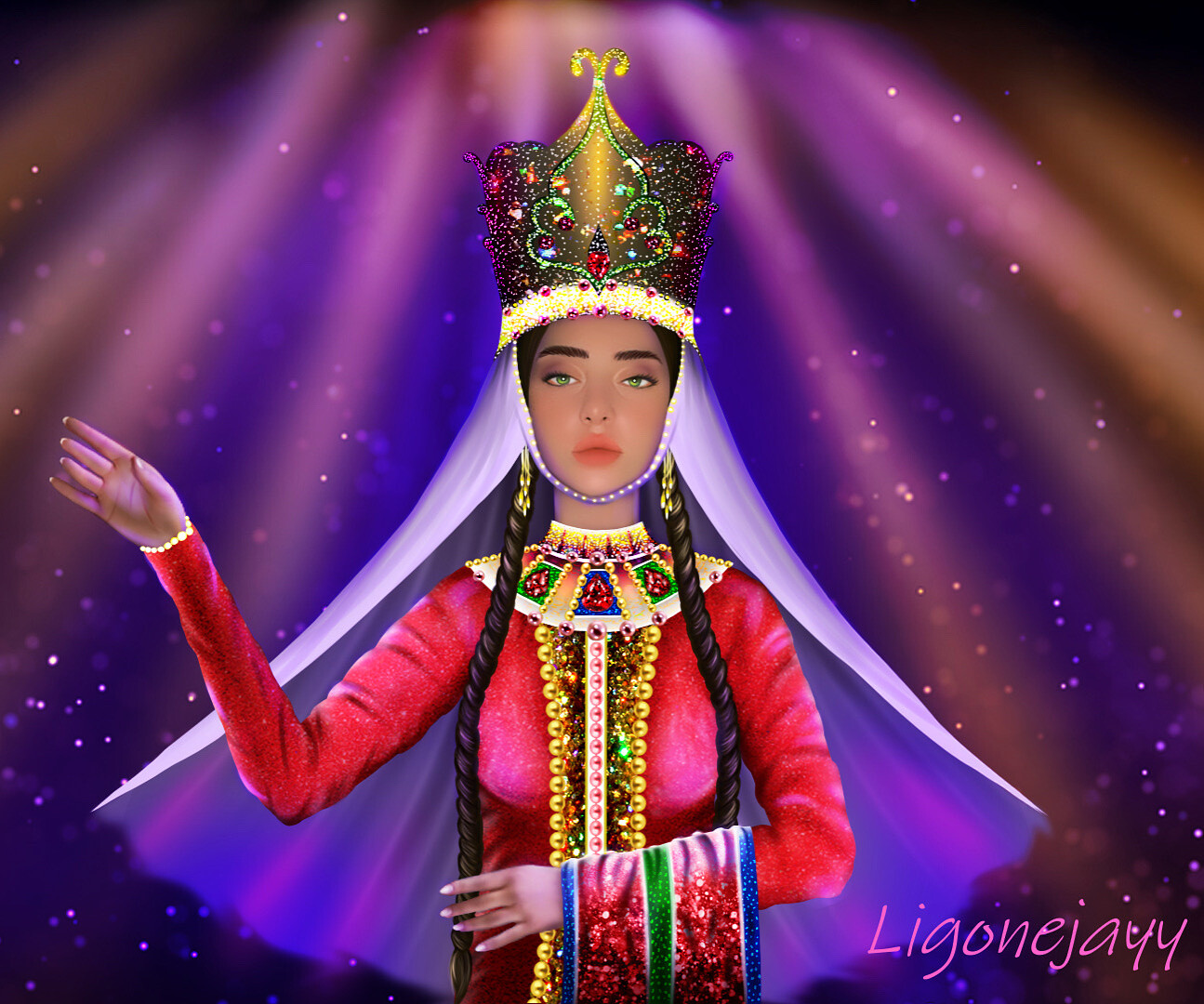 ArtStation - My queen Maya ️