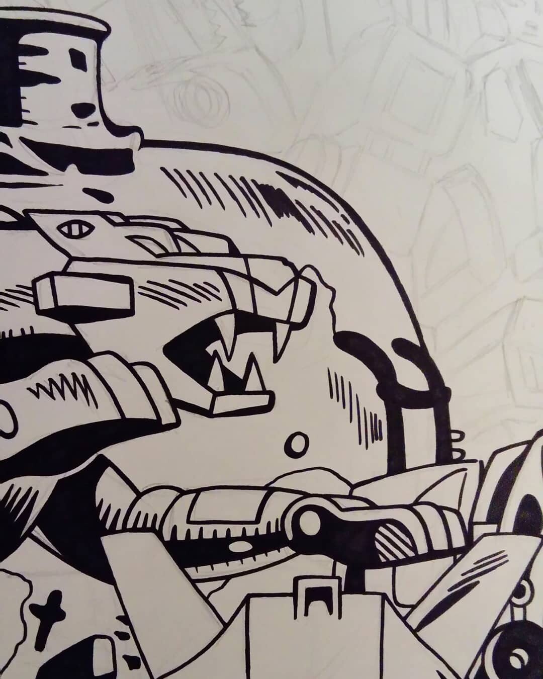 ArtStation - Train Graveyard