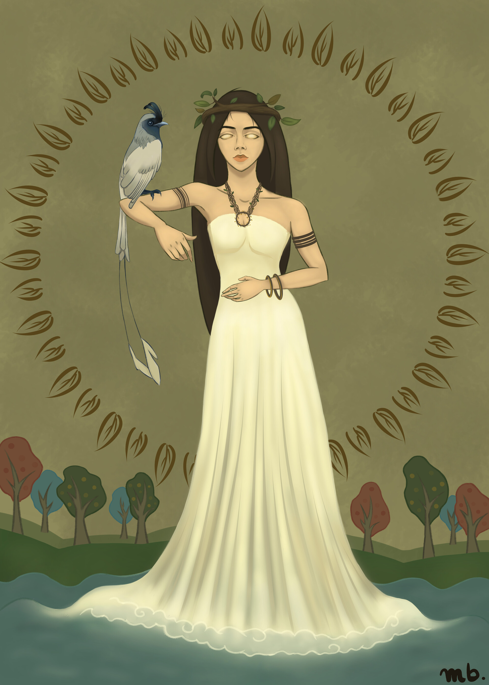 ArtStation - Nature Goddess