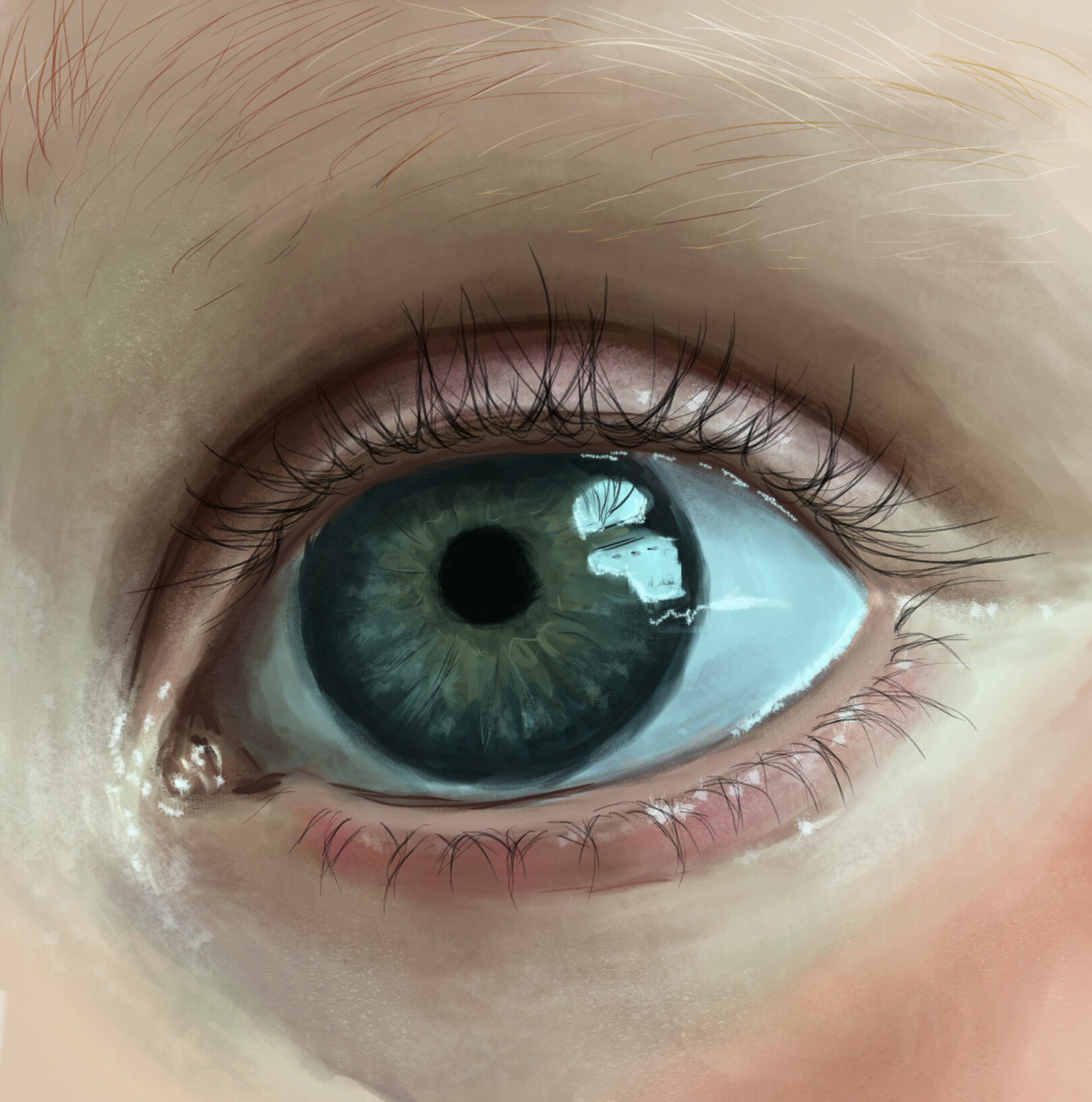 ArtStation - Eye study