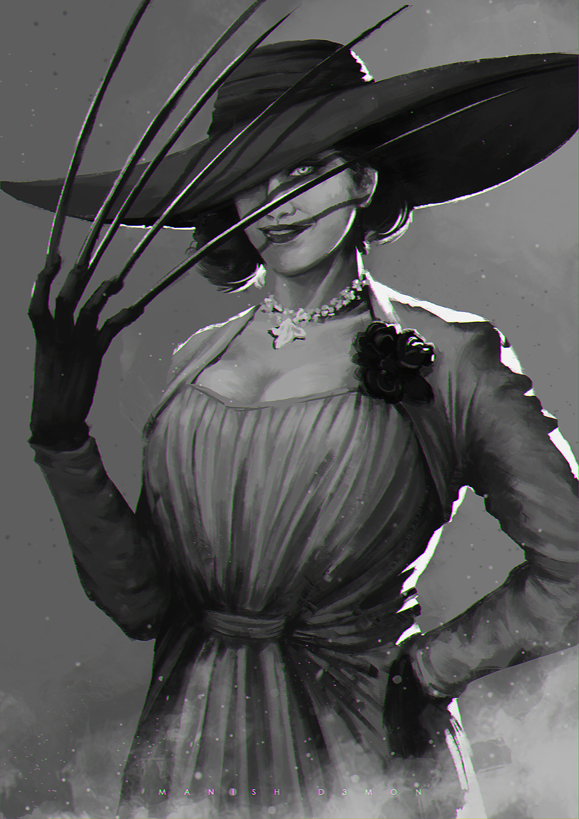 ArtStation - Lady Dimitrescu