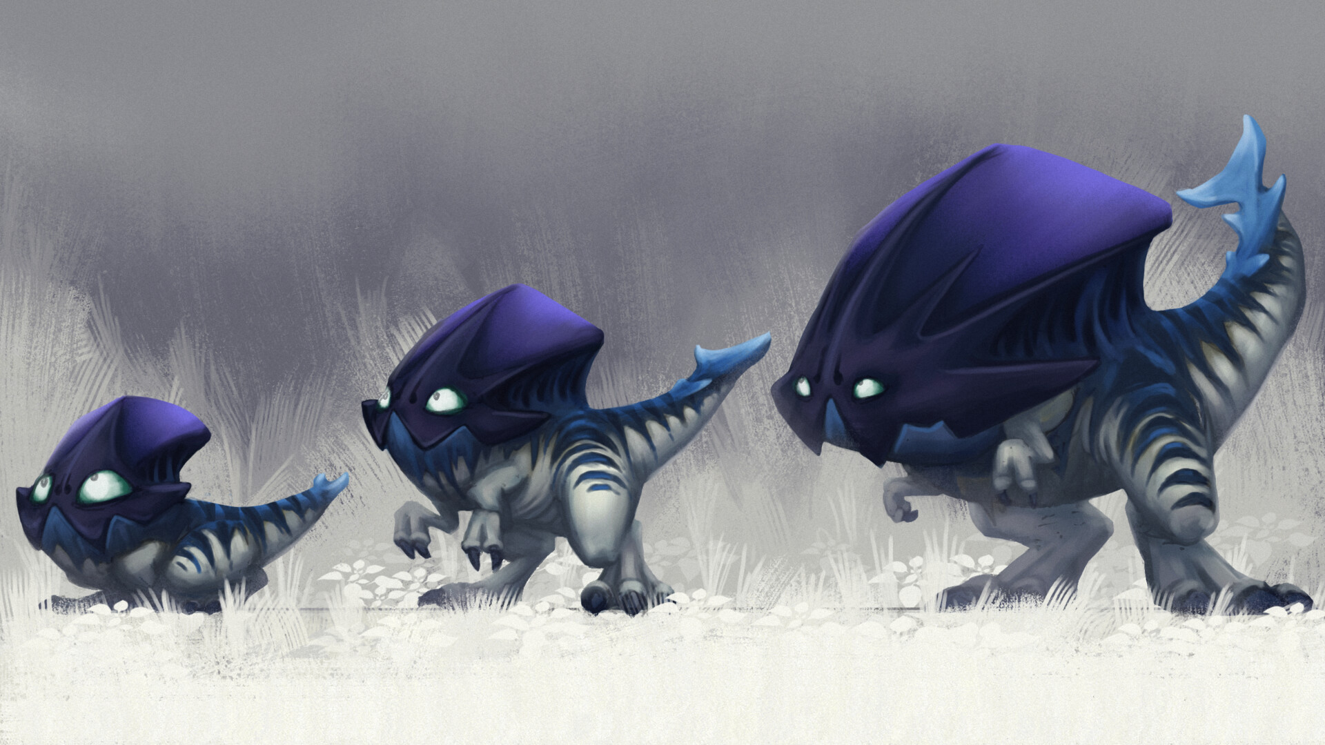 Dominic Littler - Alien Dinosaur Life Cycle