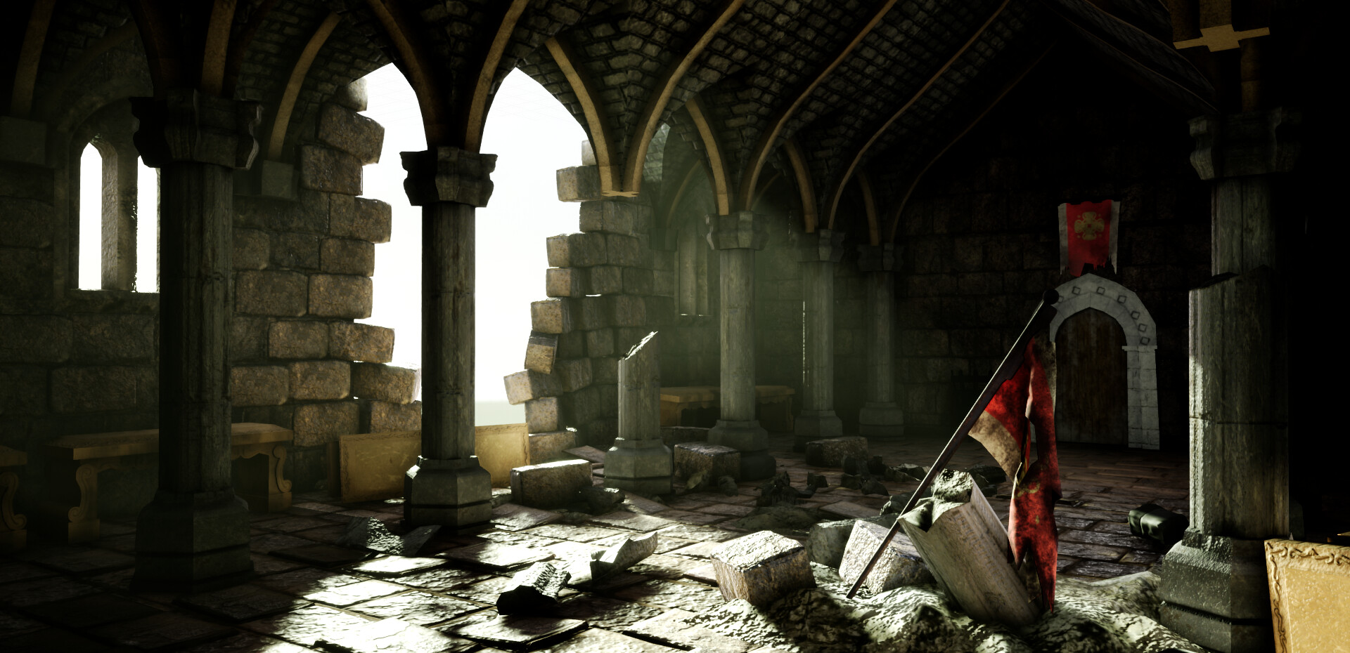 Hiroki - Destroyed Castle Room