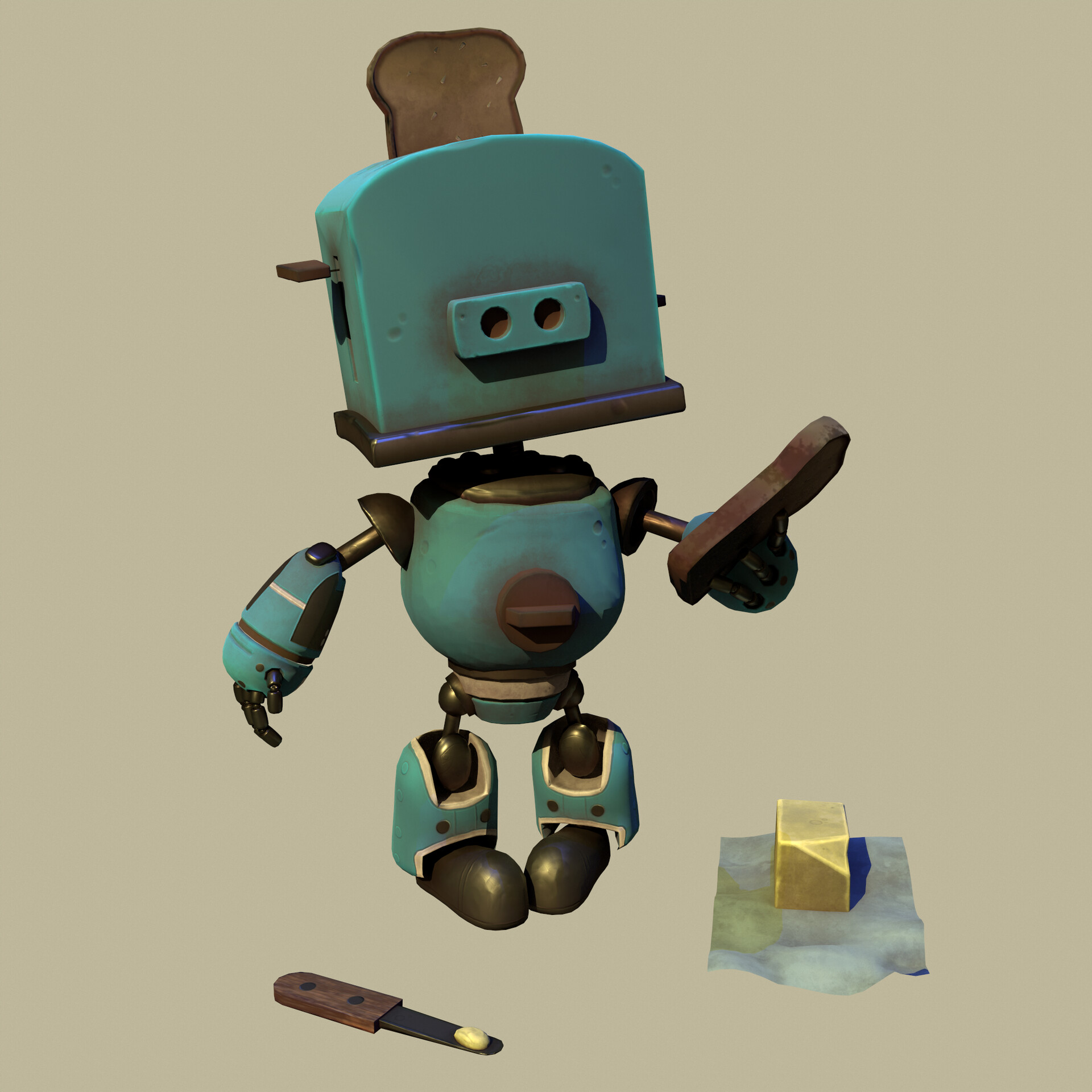 ArtStation - Toaster Boy