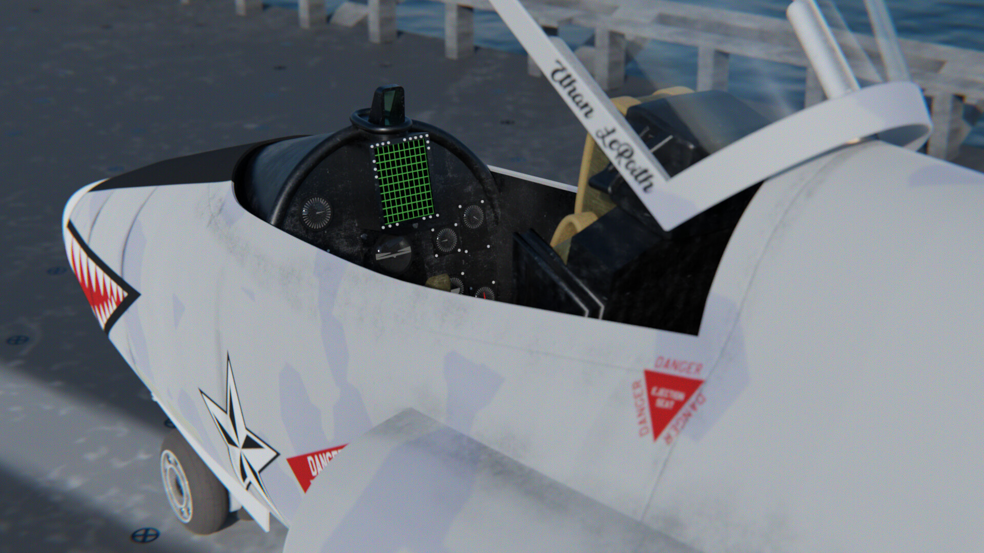 Ethan LeRoith - F-32N-ON Sky Shark | Third Generation Fighter Concept