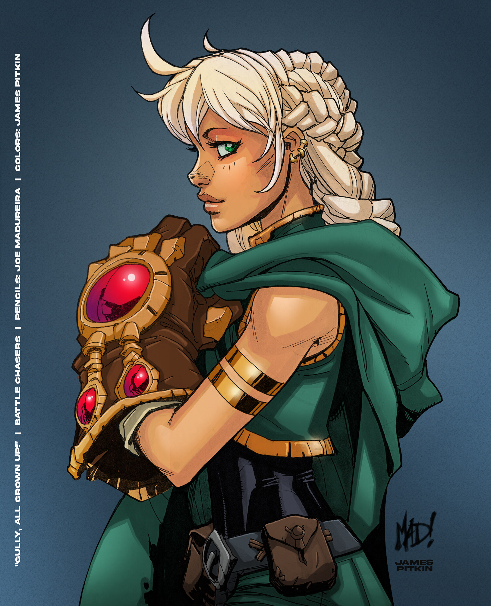 ArtStation - Colors - "Grown Up Gully" (Battle Chasers)