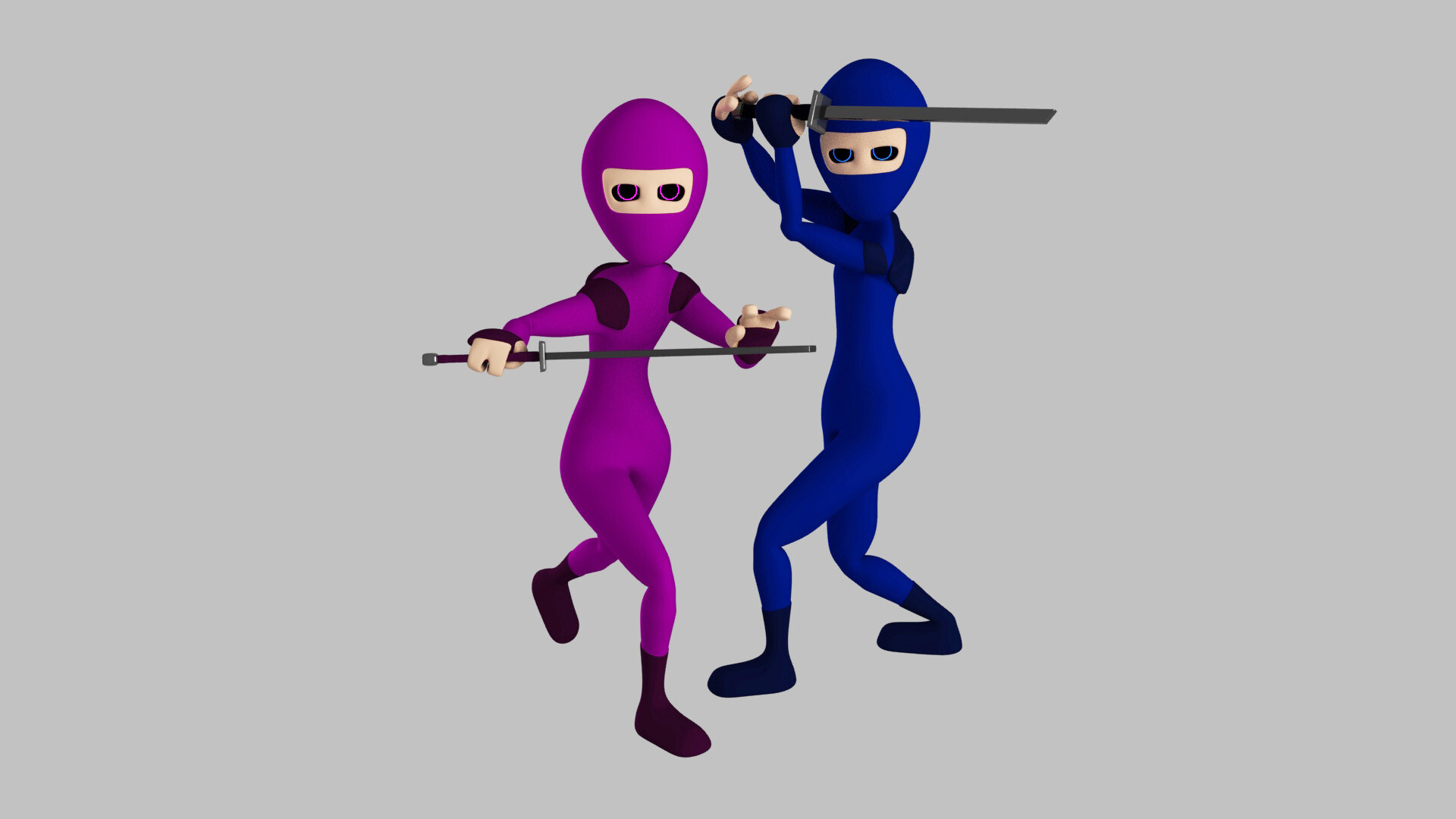 ArtStation - Game Ready Ninja Characters