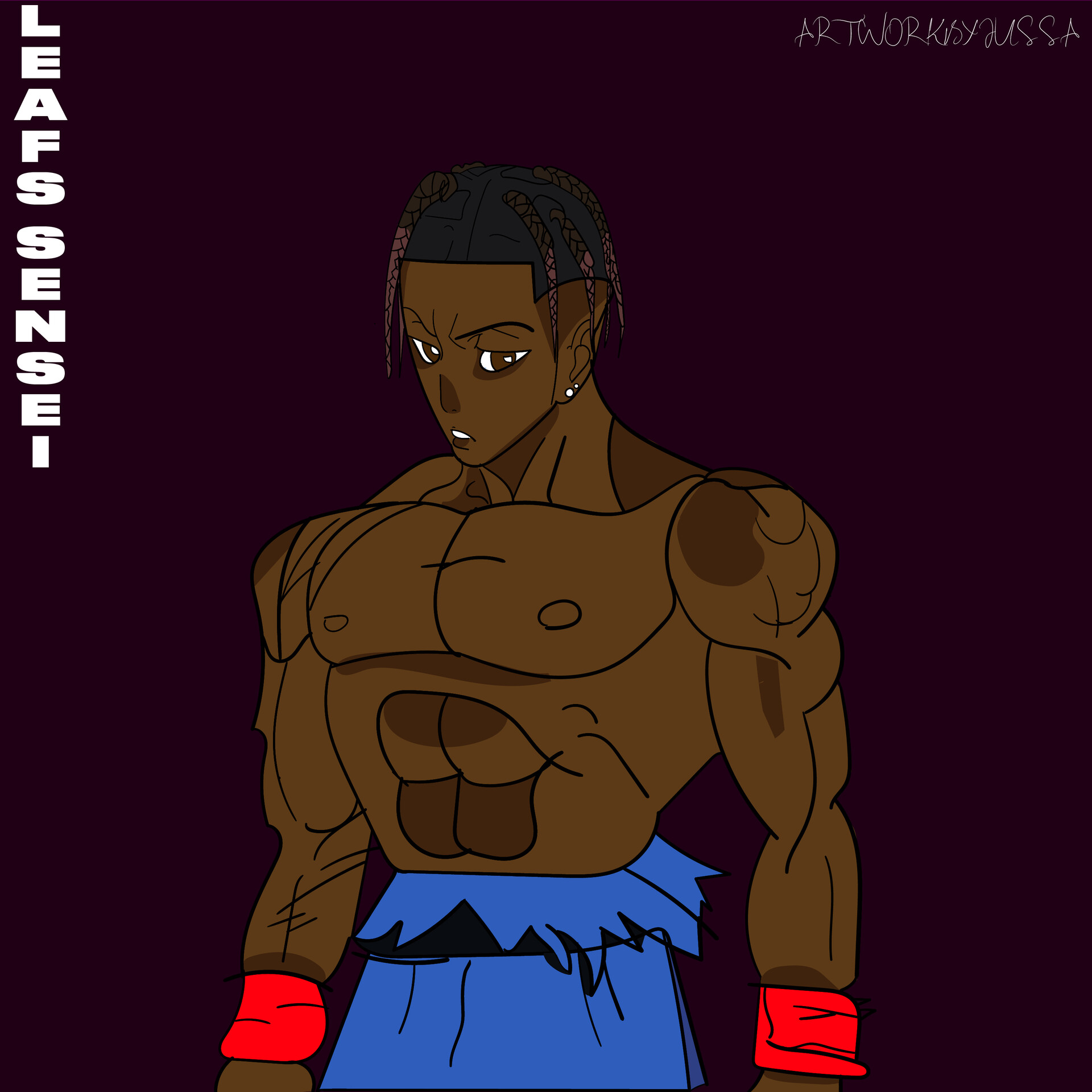 Artworkbyjussa - Leafs x Naruto