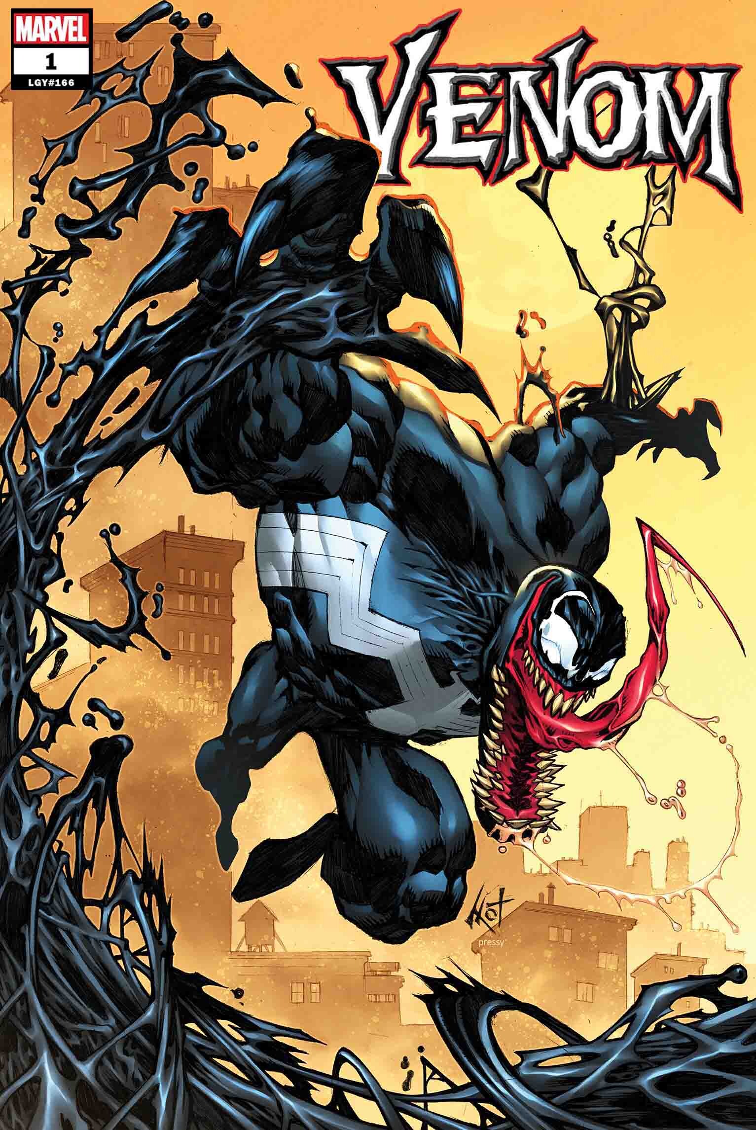 ArtStation - Venom mock up cover -full process-