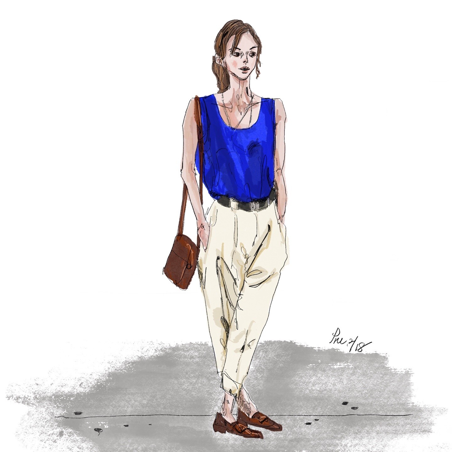 ArtStation - Portrait of summer.