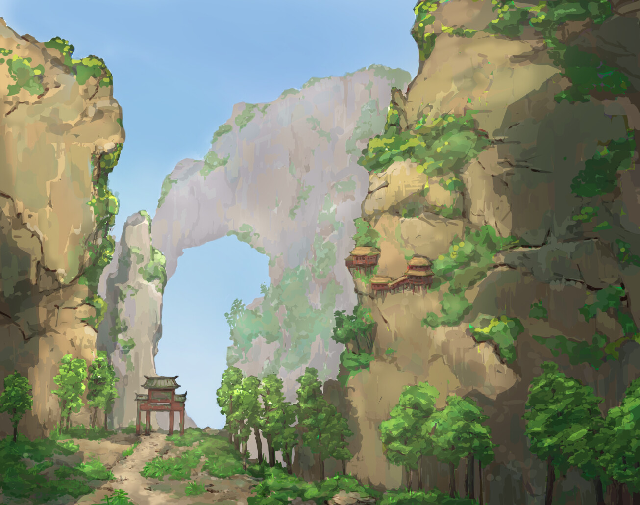 ArtStation - chinese fantasy concept