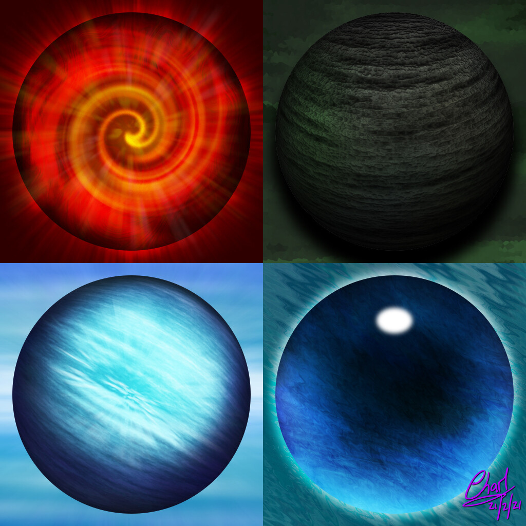 ArtStation - The Elemental Motes