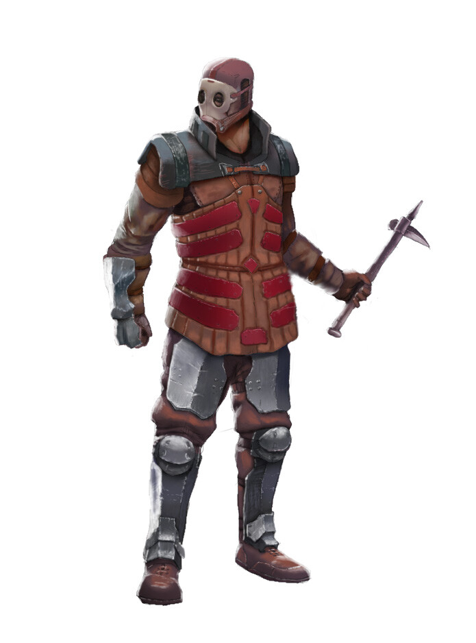 ArtStation - Armored Warrior