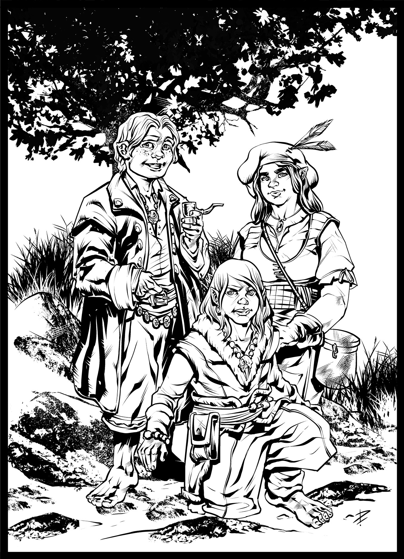 ArtStation - Halflings