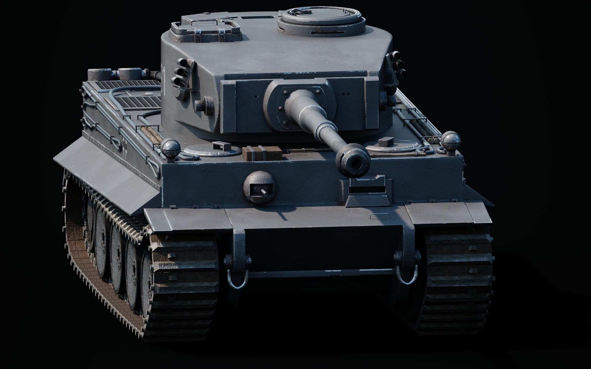 ArtStation - Panzerkampfwagen VI Tiger