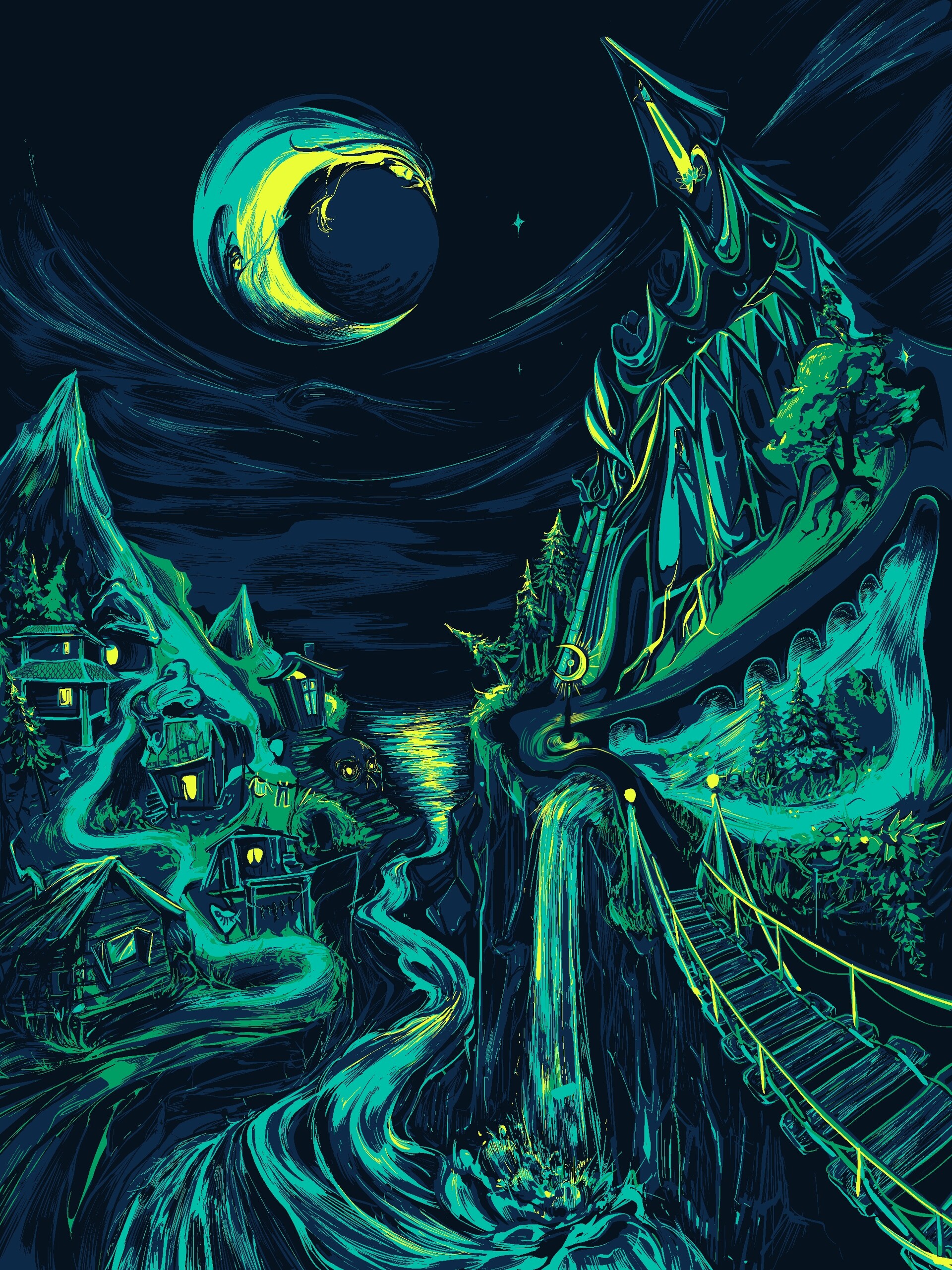 ArtStation - Moon images