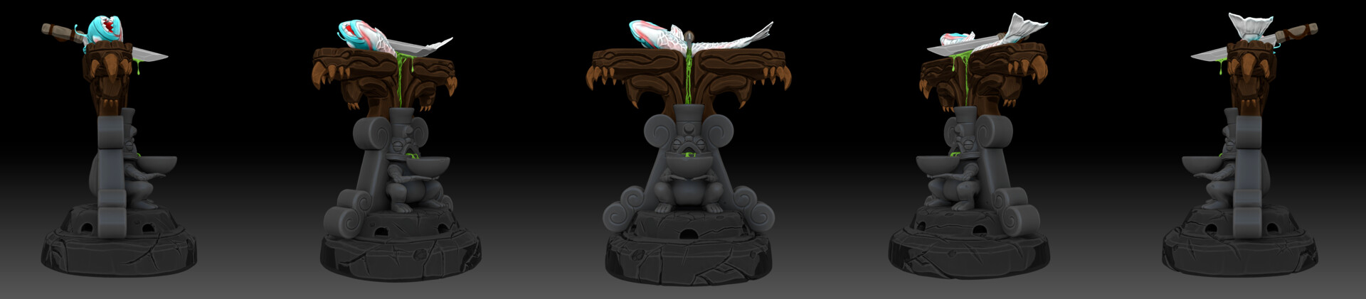 ArtStation - Stylized altar