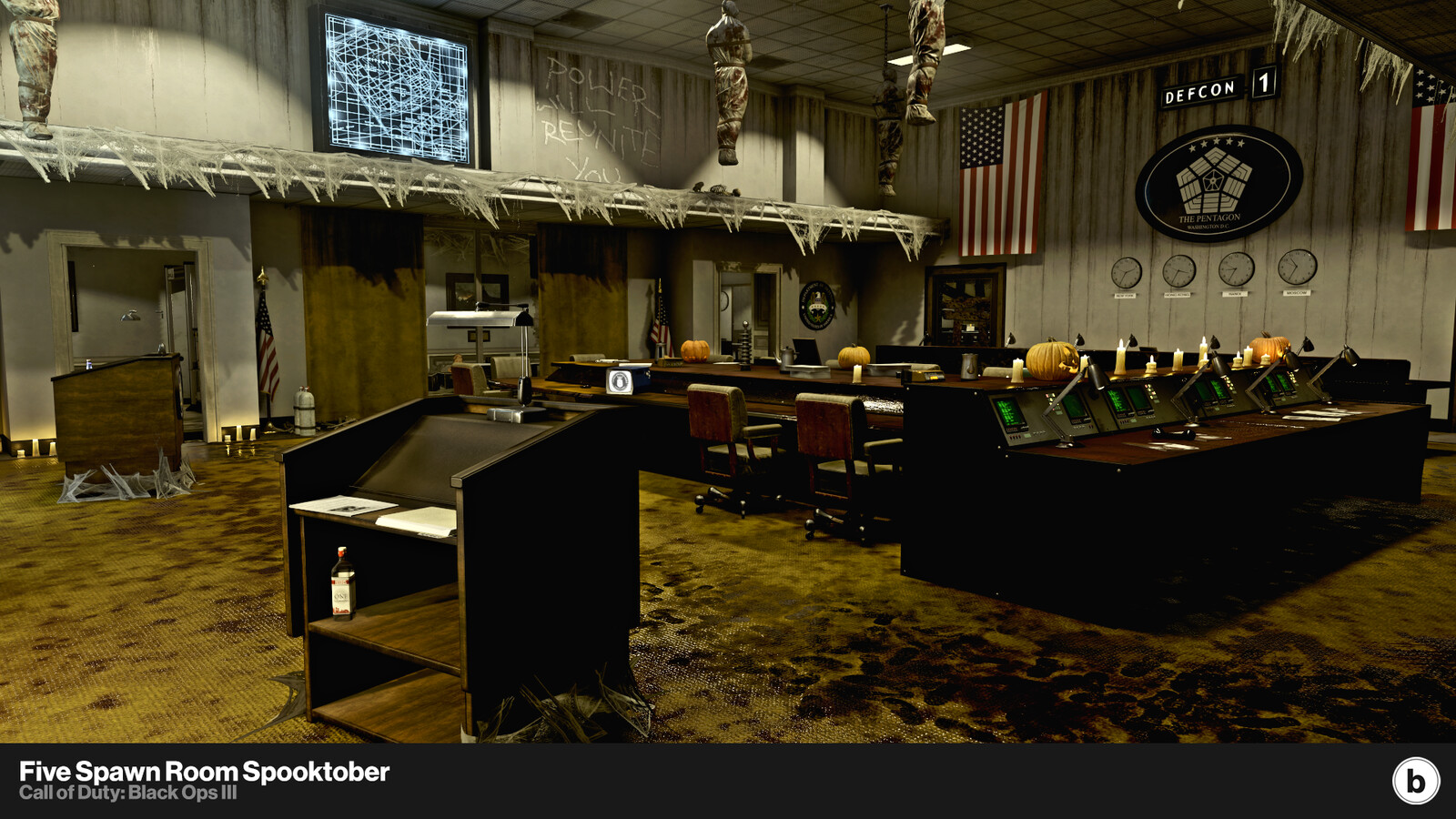 booris - Five Spawn Room Spooktober