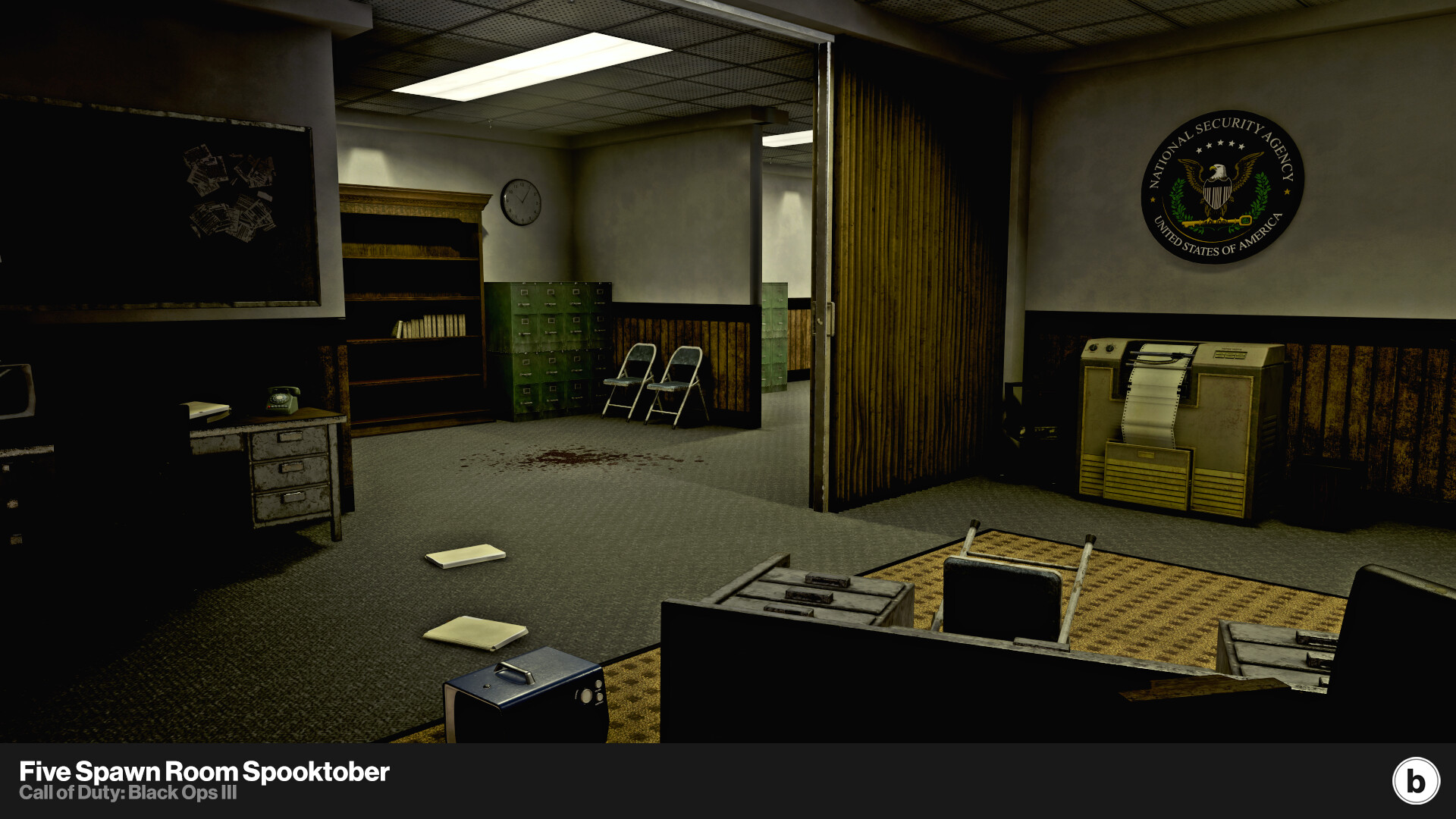 booris - Five Spawn Room Spooktober