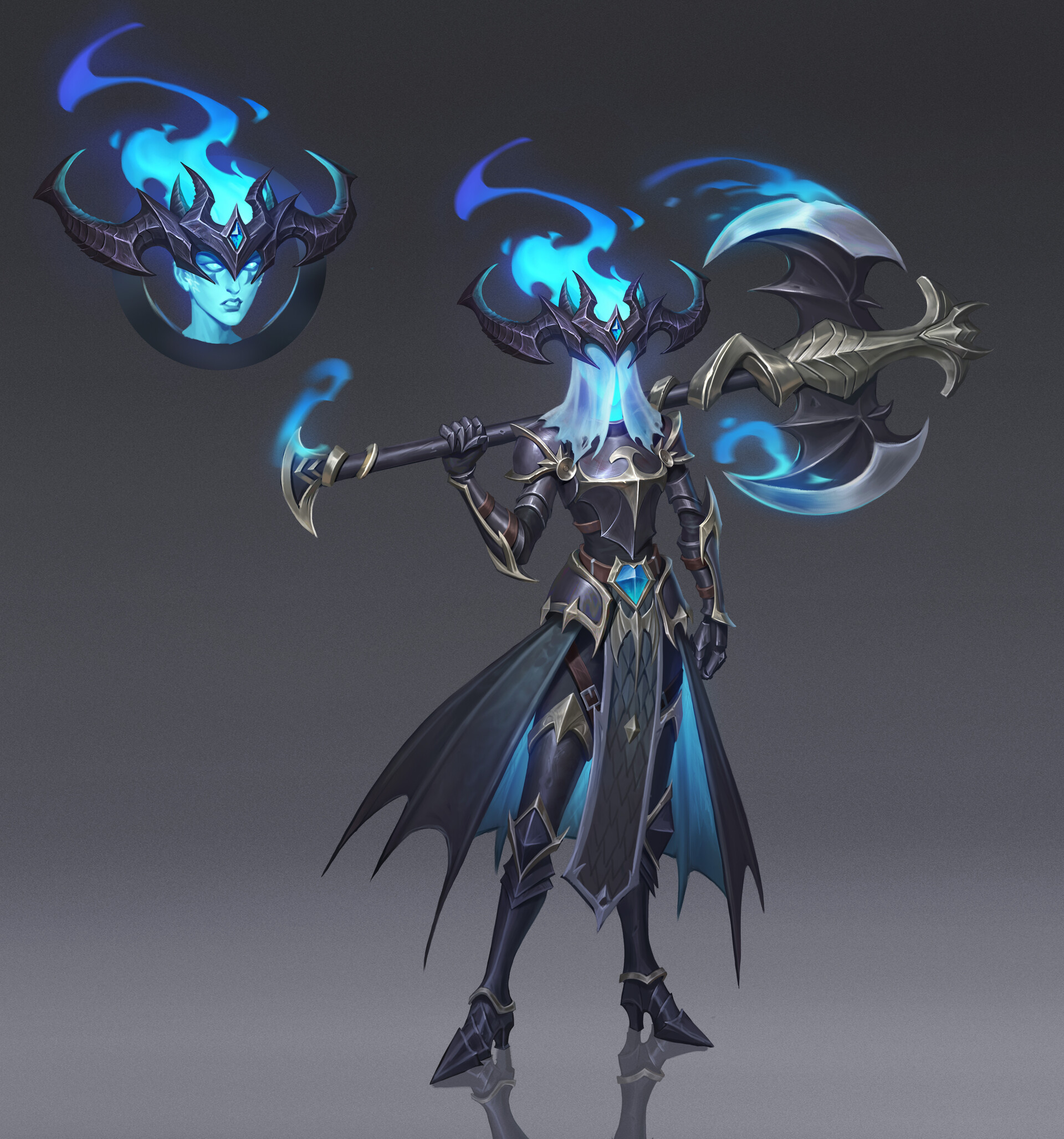 ArtStation - Dead Dragon Resurrected Warrior