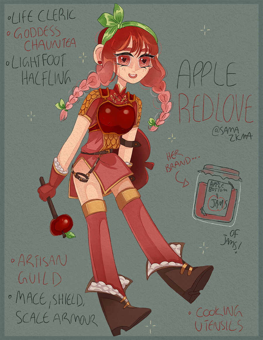 ArtStation - Apple Redlove