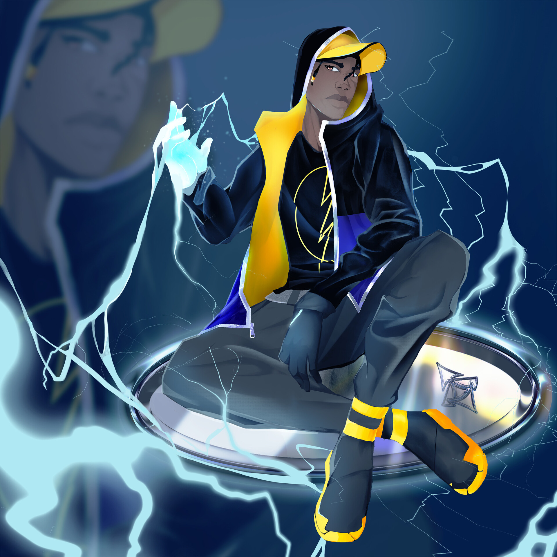 ArtStation - Static shock redesign