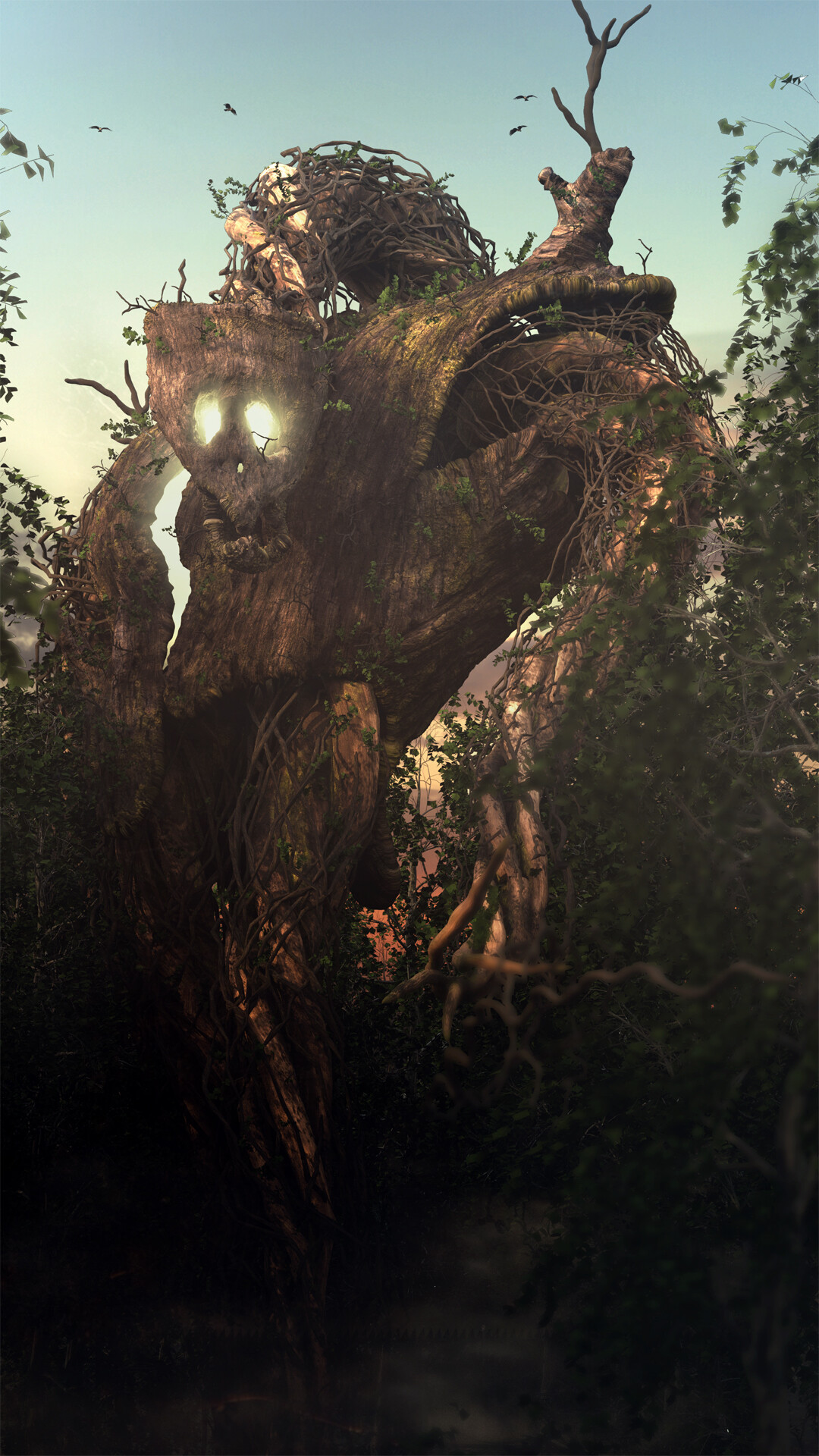 ArtStation - Forest Titan #PowerOfNature